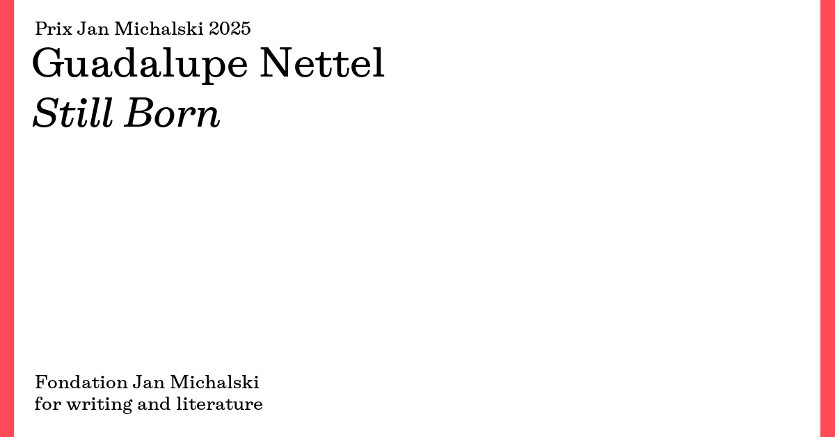 2025 – Fondation Jan Michalski