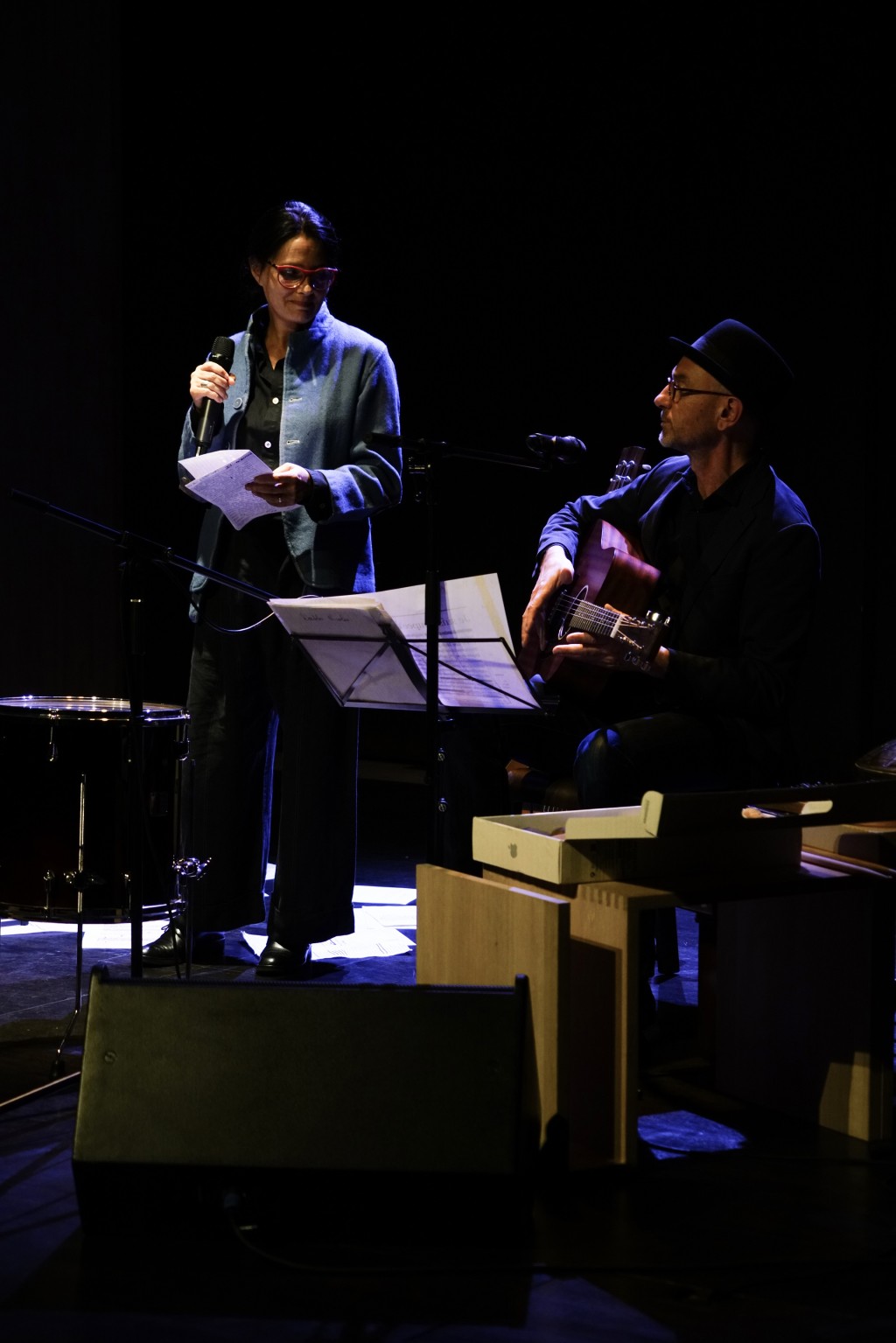 Spectacle par Anouk Grinberg et Nicolas Repac – Fondation Jan Michalski